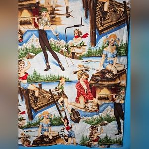 Unbranded | Bedding | Paul Bunyan Pin Up Girl Risqu Pillow Case Wooded Cabin Theme Nsfw | Poshmark